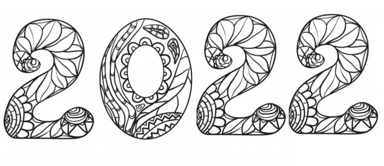 Viti i Ri për ngjyrosje 🎆 - PEPE.LT