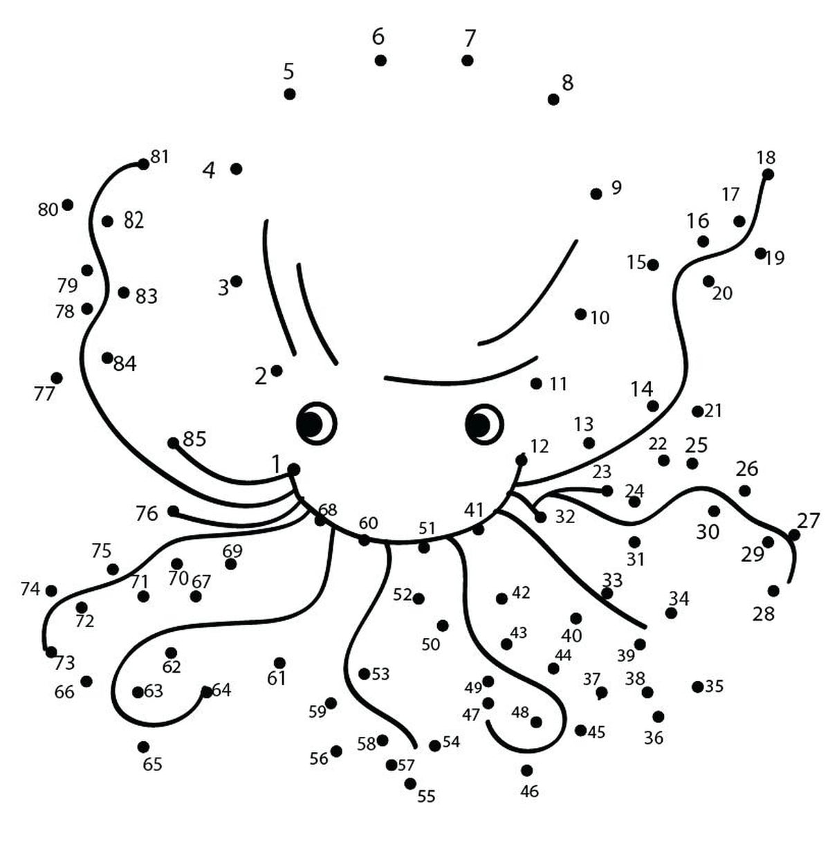 Conectați punctele 🏁 - PEPE.LT