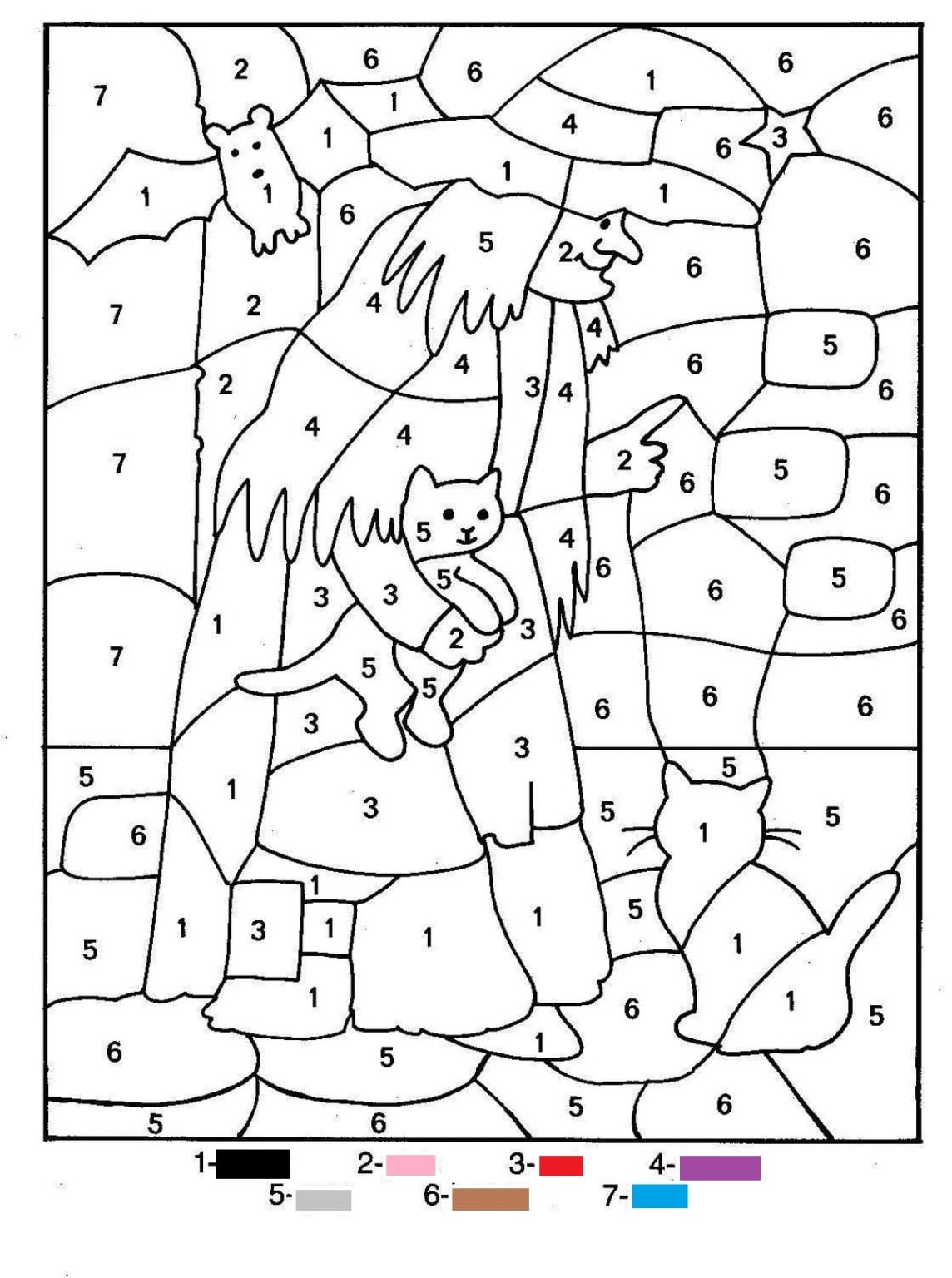 Warnai dengan angka 🎨 - PEPE.LT