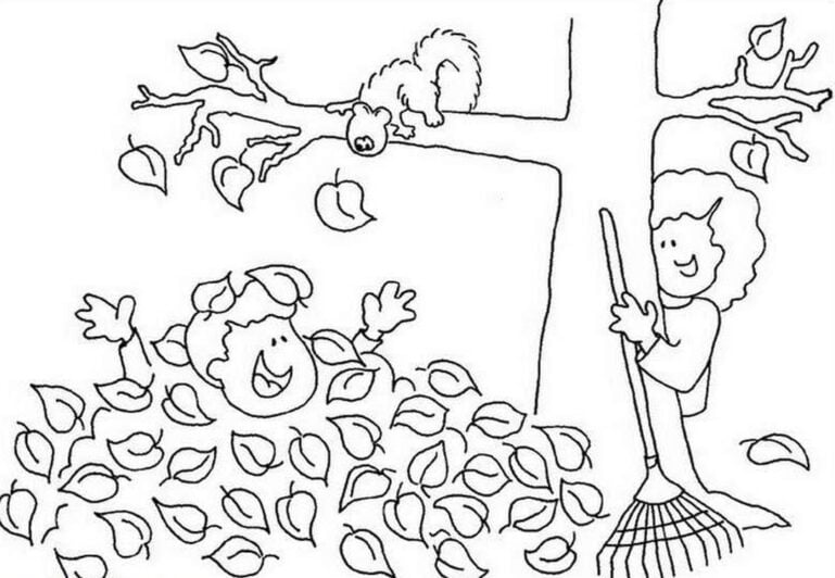 Rudens krāsojamās lapas 🍂 - PEPE.LT