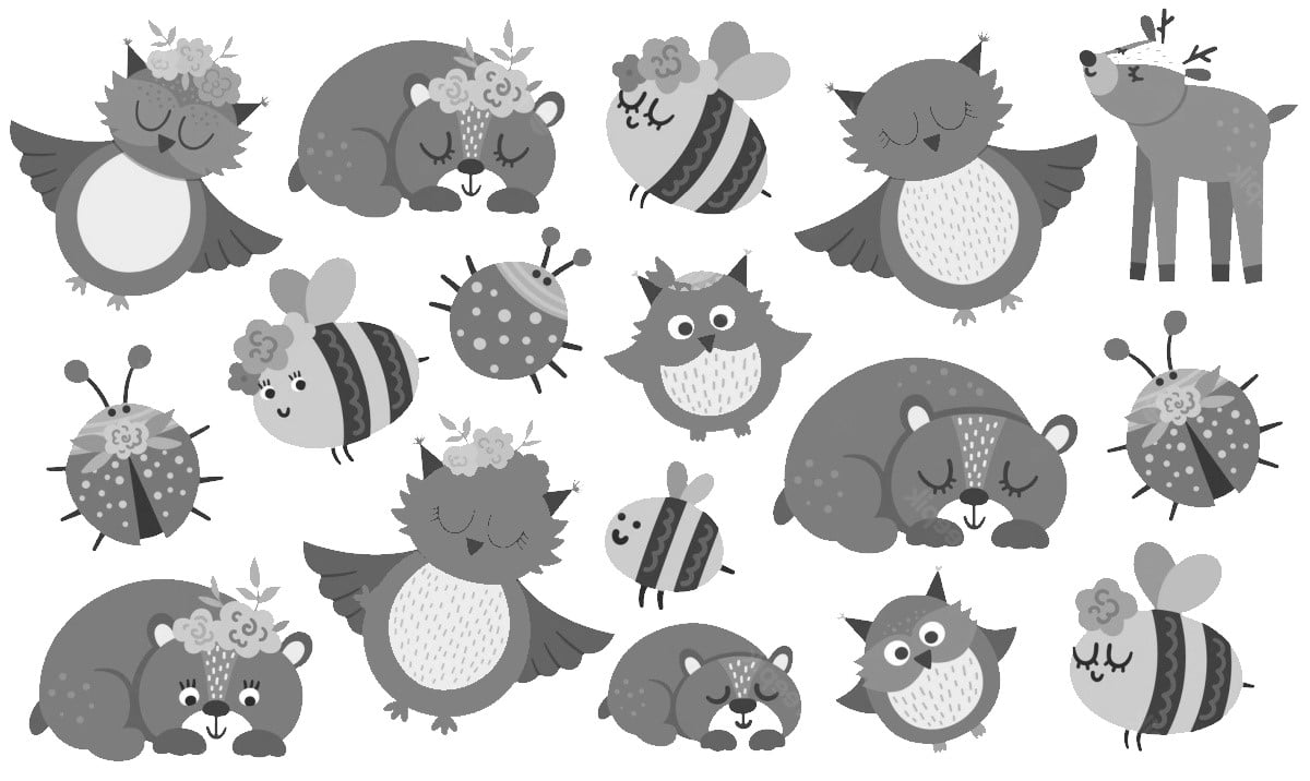 Znajdź identyczne rysunki 🐾 - PEPE.LT