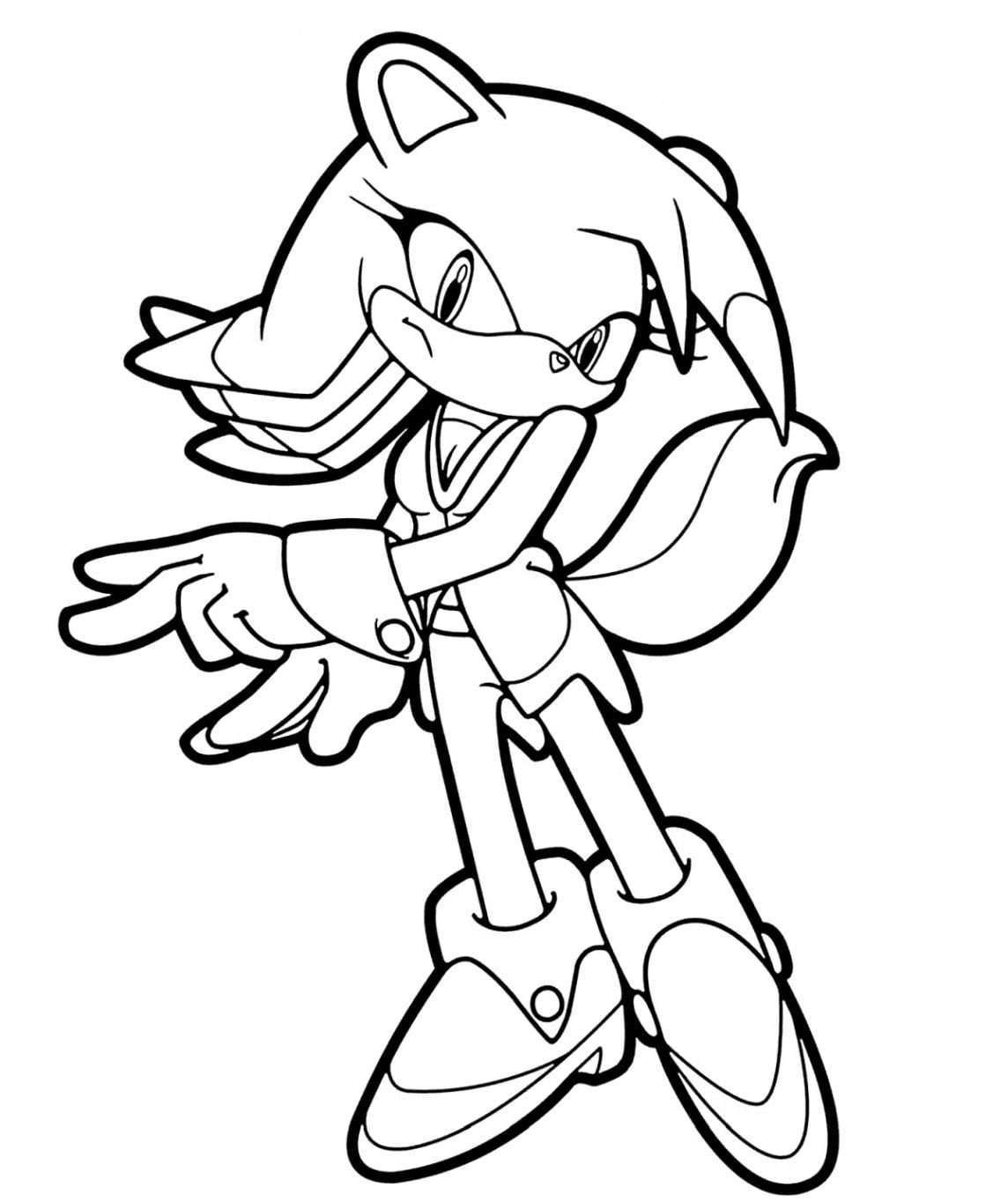 Sonic spalvinimui 🦔 – PEPE.LT