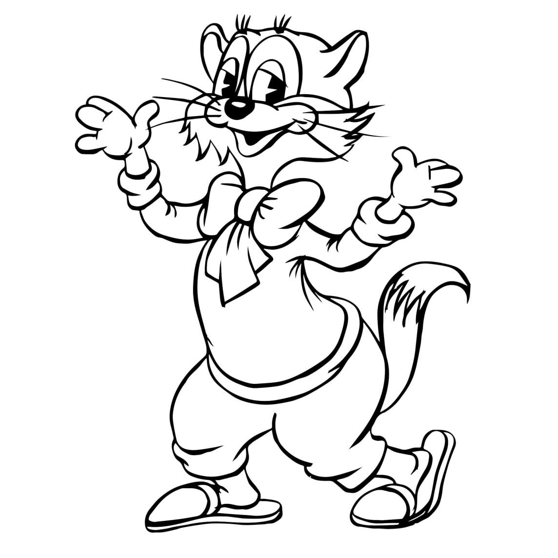 Mačke pobarvanka 🐱 - PEPE.LT