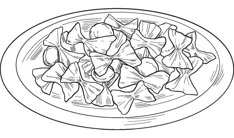 Alimente desene de colorat 🍔 - PEPE.LT