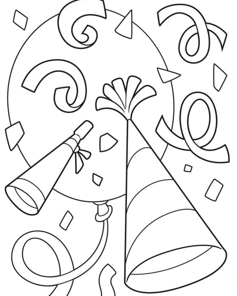 Viti i Ri për ngjyrosje 🎆 - PEPE.LT