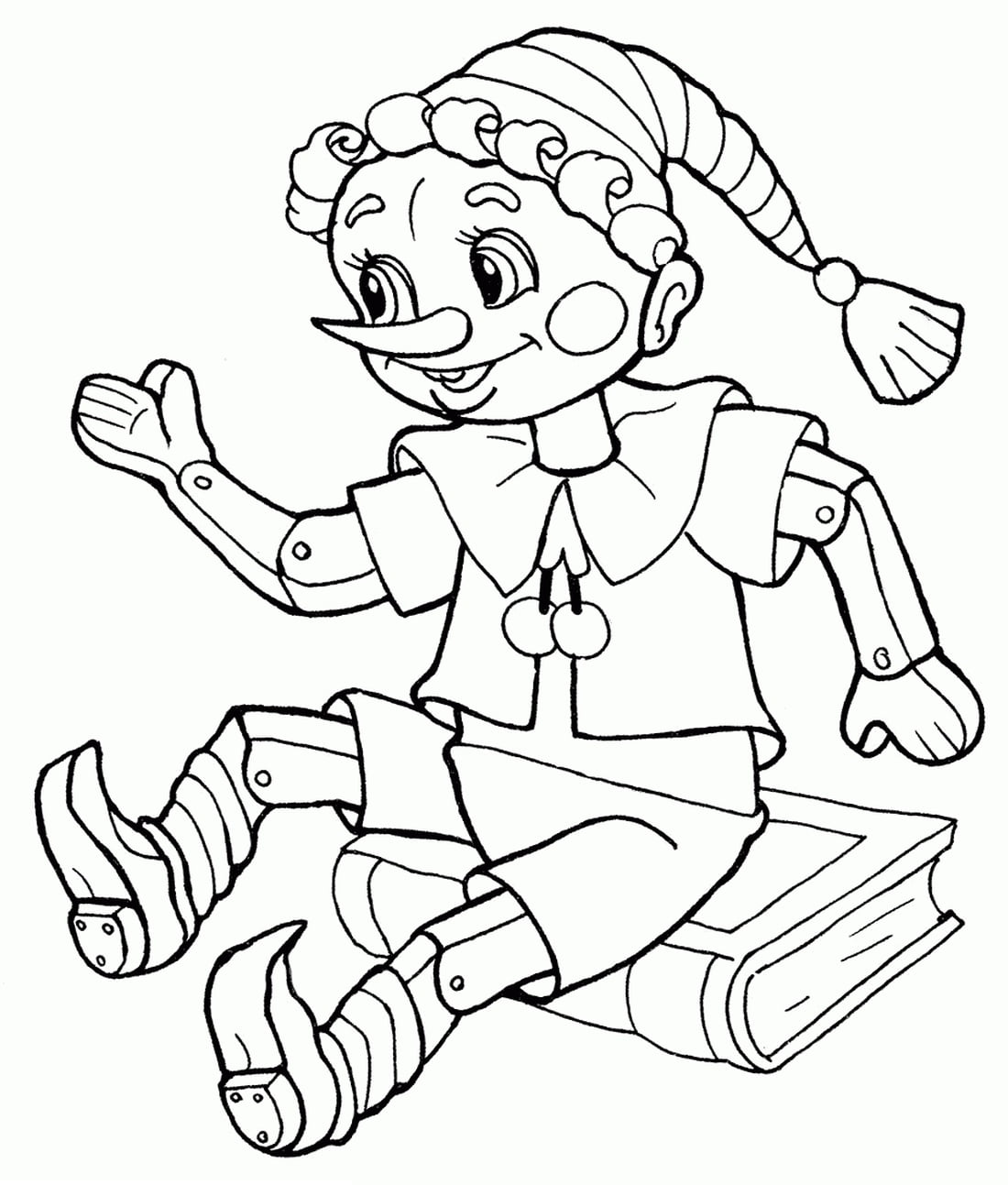 Pinokis spalvinimui 🪶 – PEPE.LT