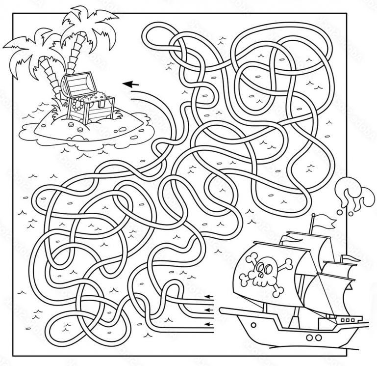 Labirintai vaikams 🌀 – PEPE.LT