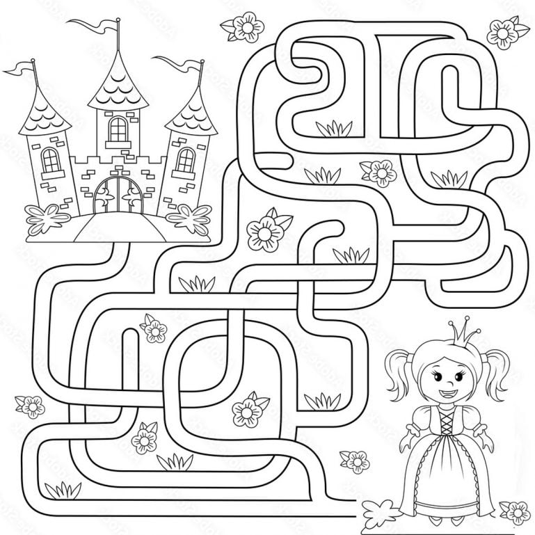 Labirintai vaikams 🌀 – PEPE.LT