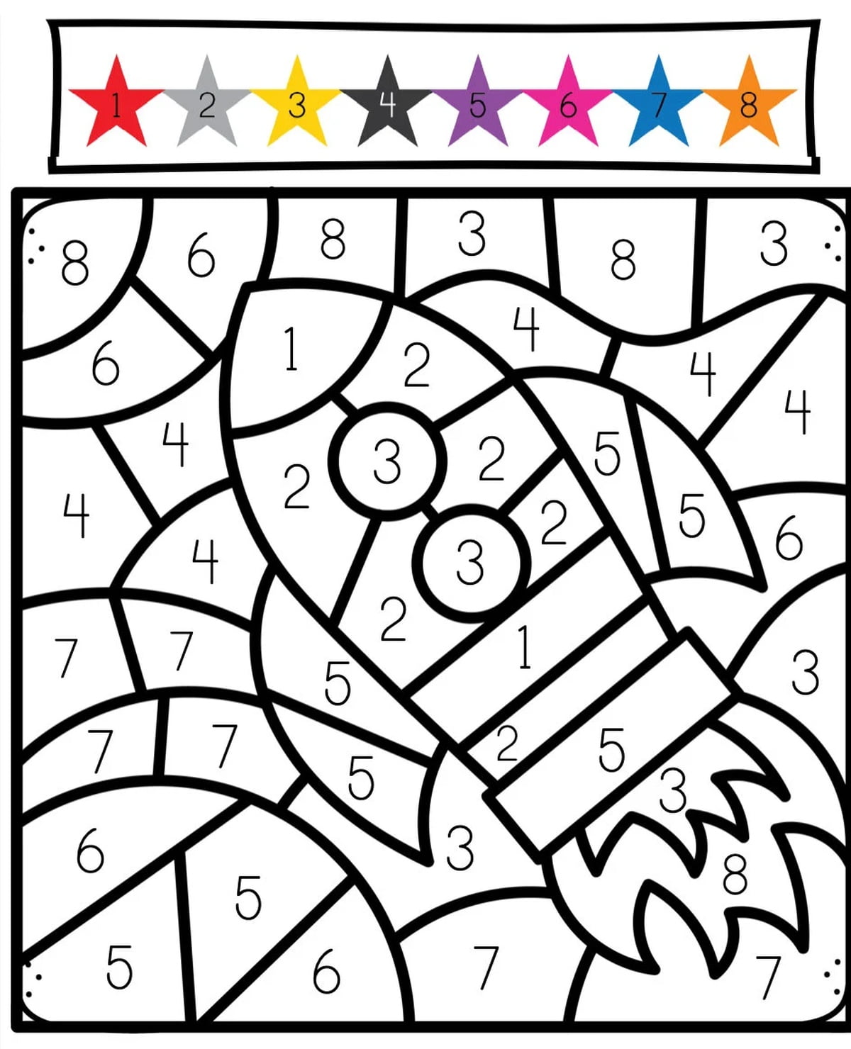 Warnai dengan angka 🎨 - PEPE.LT