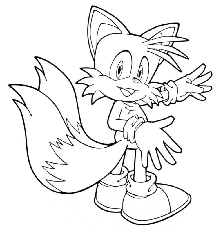 Sonic Spalvinimui 🦔 Pepelt