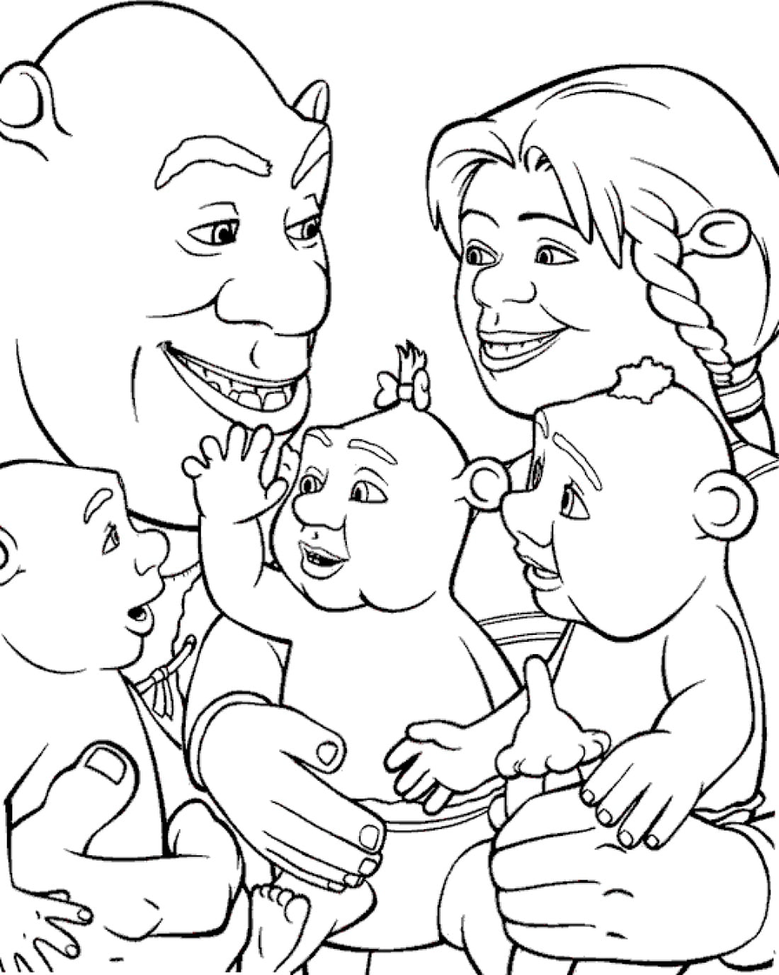 Šrek bojanka 👁 - PEPE