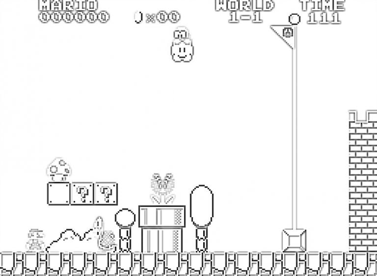 Mario spalvinimui 🍘 – PEPE.LT