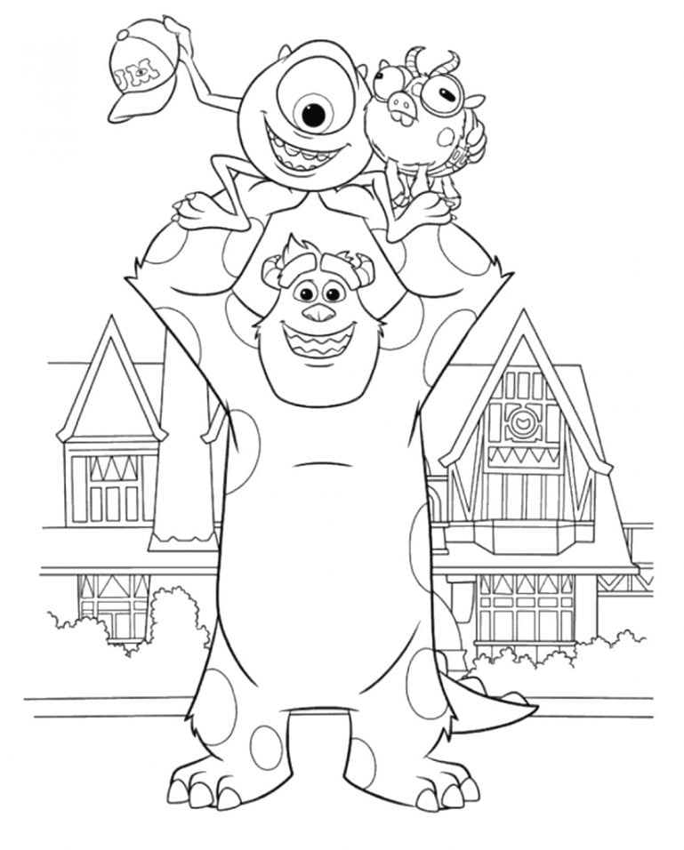 Monster untuk mewarnai 🗿 – PEPE.LT