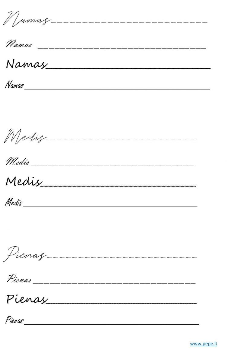 Mokymasis rašyti raides 🏻 – PEPE.LT