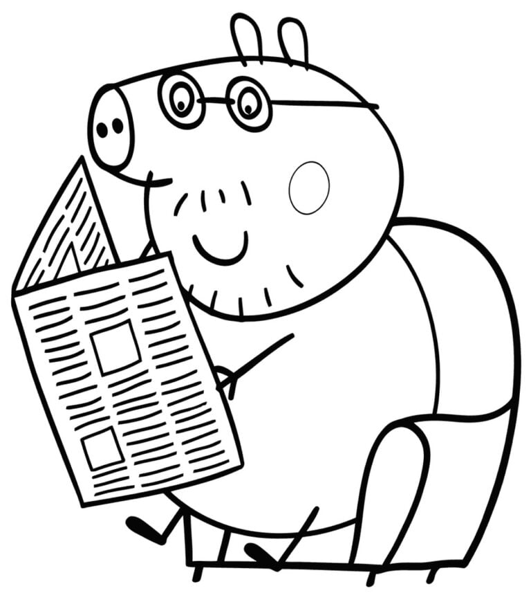 Omalovánky Peppa pig 🐷 – PEPE.LT
