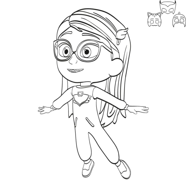 PJ Masks disegni da colorare 🇵🇯 – PEPE.LT