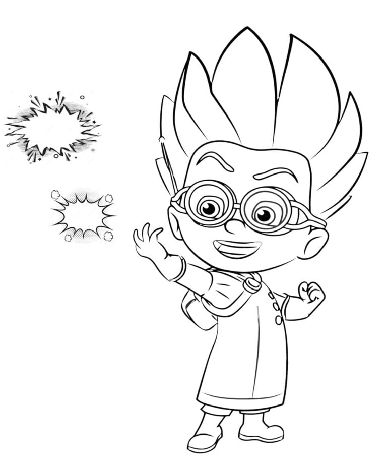 PJ Masks disegni da colorare 🇵🇯 – PEPE.LT