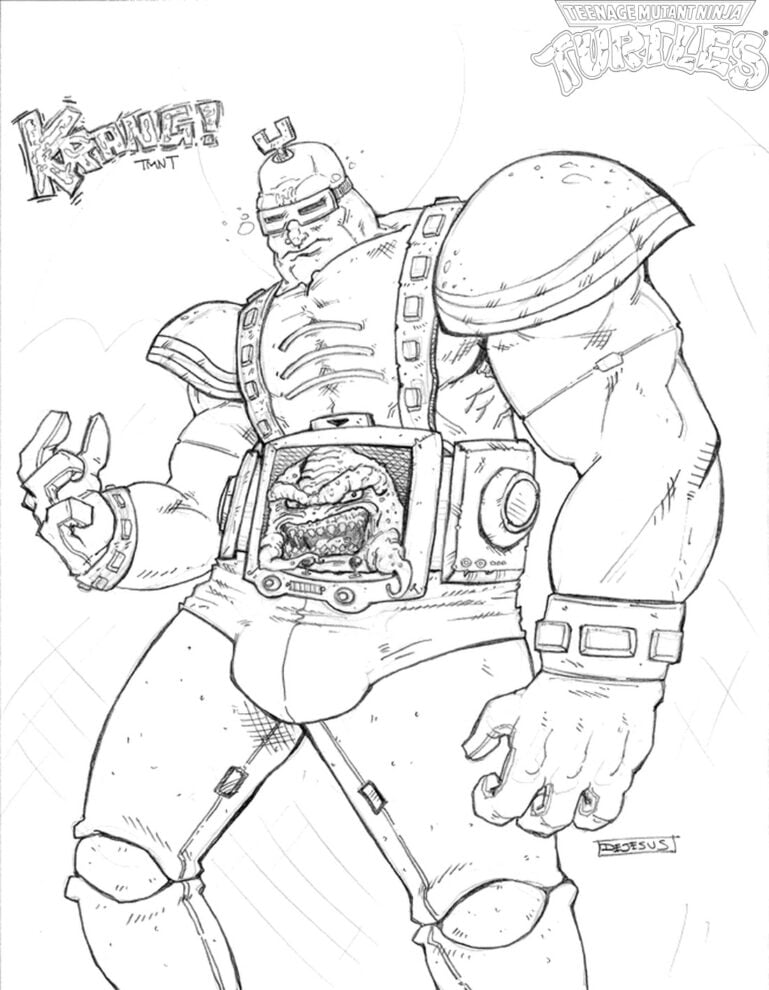 Nindža kornjače bojanka 🐢 – PEPE